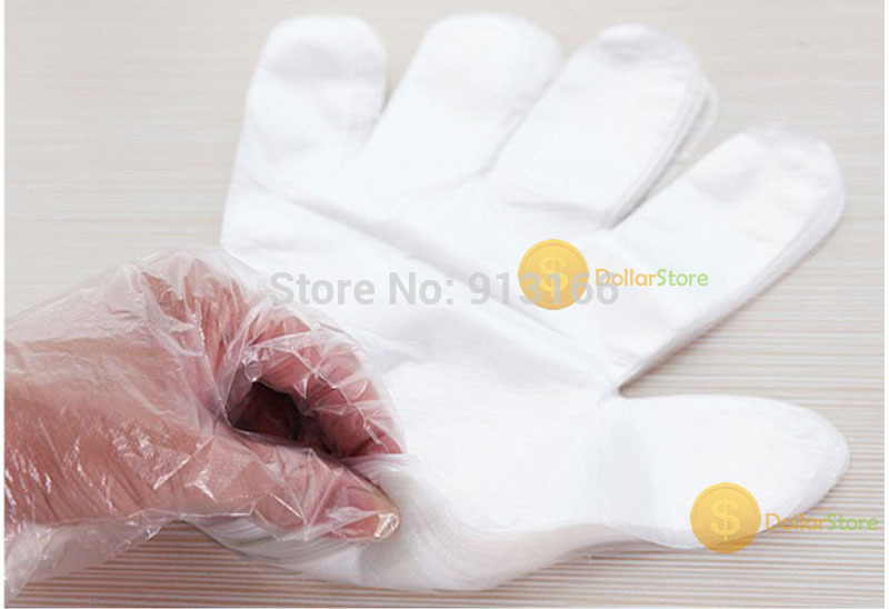 Купить 100 x дому Ресторан одноразовые пластиковые перчатки в интернет ...