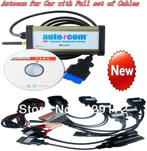 Купить полный пакет 8шт автомобиля Кабели для autocom cdp pro + bluetooth + чип oki + keygen для ...