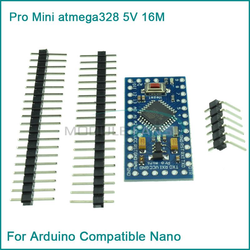 Купить про мини-atmega328 5v 16m заменить atmega128 для arduino совместимых nano новая в ...