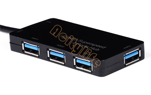 Купить Супер высокая скорость 5gbps usb 3.0 хаб 4 порты разделитель ...