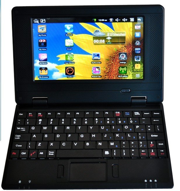 Купить WiFi Мини-ноутбук ноутбук нетбук через vt8650 android 2.2 800 ...
