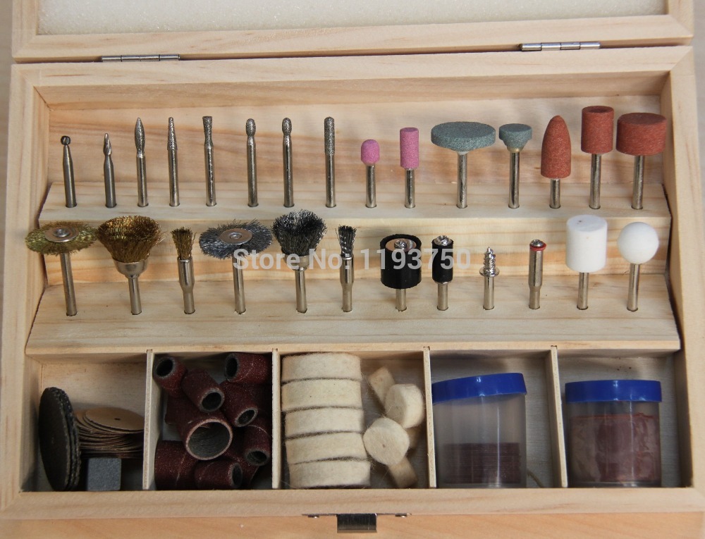 Купить 1/8" дюймов оправки 100шт dremel вращающиеся инструменты биты ...