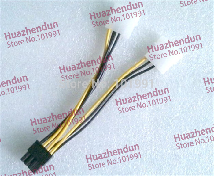 Купить 4 контактный 8 контактный 4pin к 8pin графическая карта питания ...